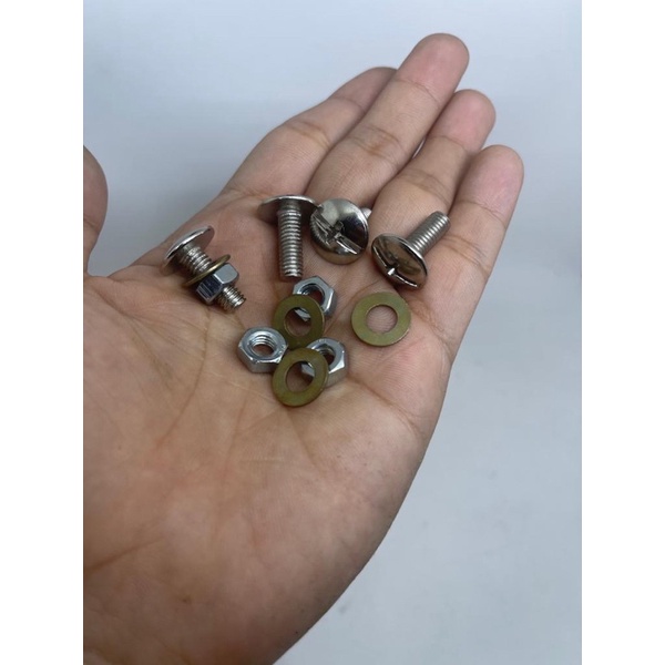 Jual baut plat nomor motor universal semua plat nomor bisa | Shopee ...