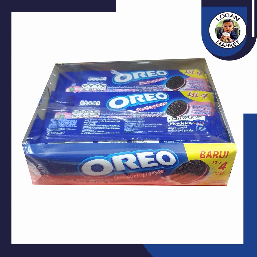 Jual Oreo Box Vanilla Vanila Original Isi 12 Pack Pcs Sachet 12Pack ...
