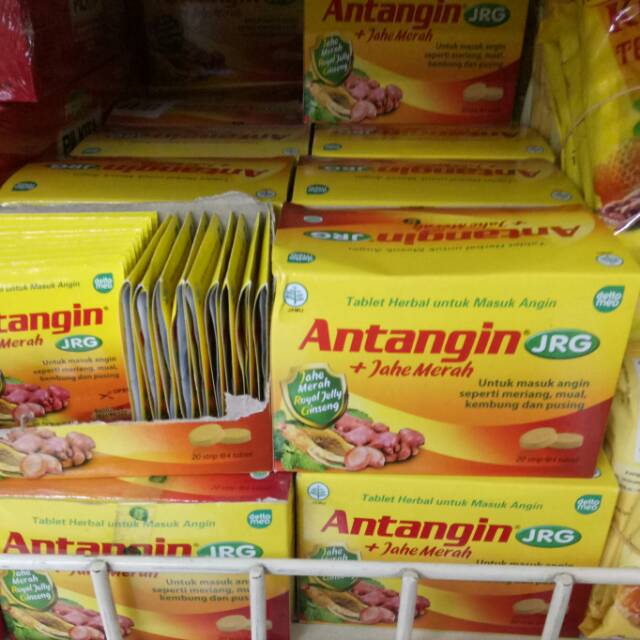 Jual Antangin JRG Tablet - Obat Masuk Angin, Mual, Kembung Dewasa ...