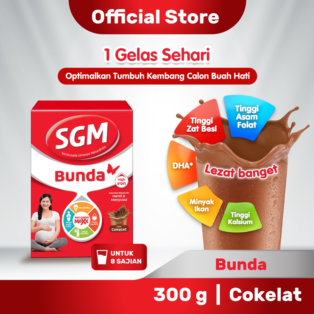 Jual SGM Bunda Susu Bubuk Cokelat 300 gr | Shopee Indonesia