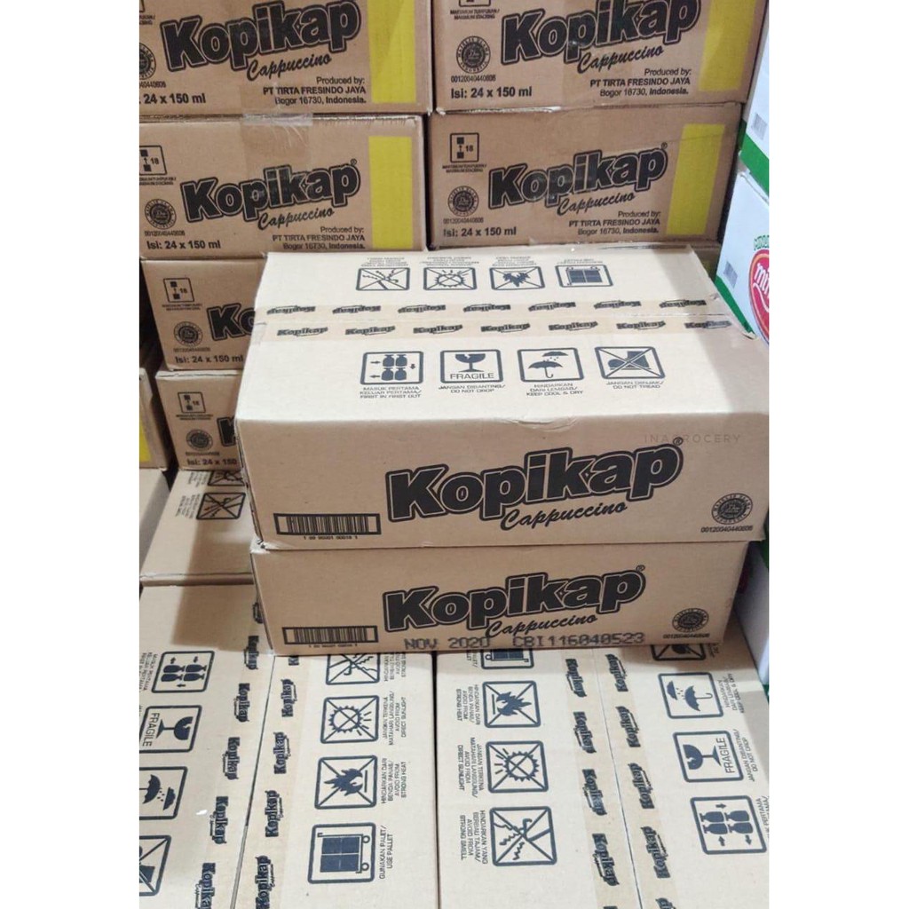 Jual KOPIKAP CAPPUCCINO 24pcs x 150ml | Shopee Indonesia