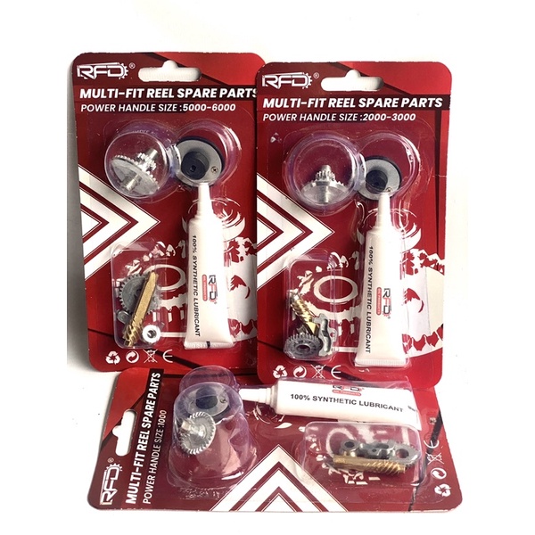 Jual Sparepart Reel Pancing Untuk Ukuran 1000 2000 3000 4000 5000 6000 ...