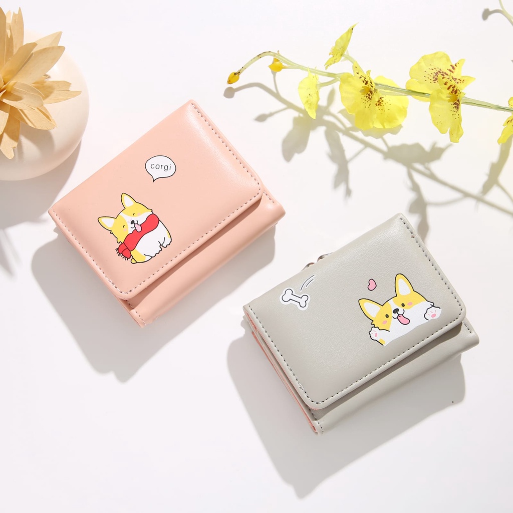 Jual SEMPURNA1688 - New Dompet Lipat Mini Wanita Motif Animal Lucu ...