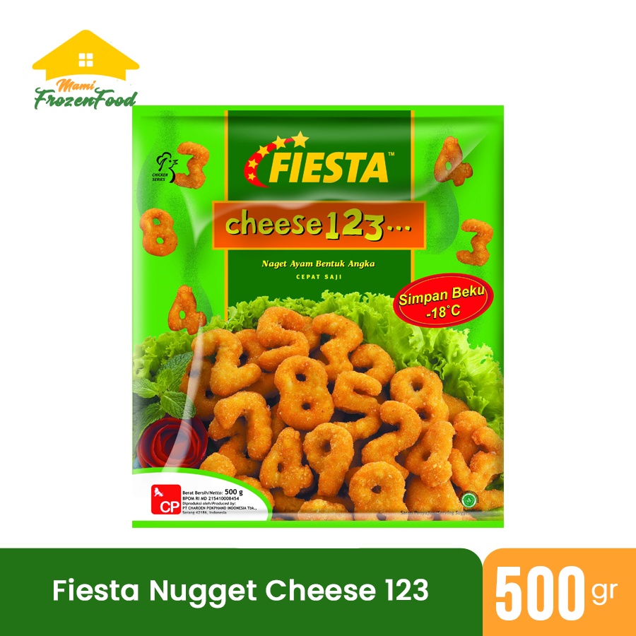 Jual Fiesta Nugget Cheese 123 / Naget Ayam Rasa Keju (400gr) | Shopee ...