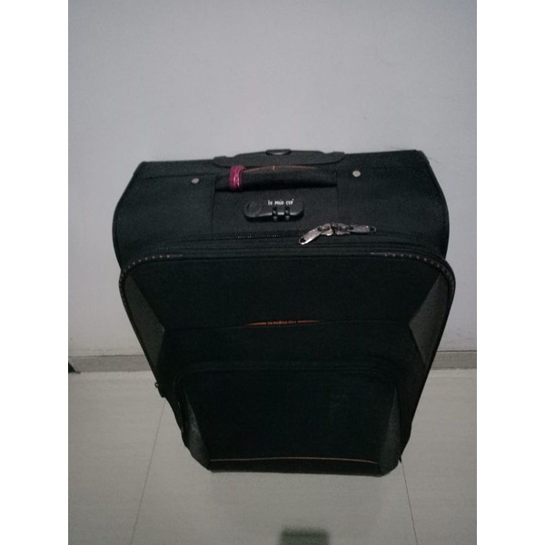Jual Koper polo Hitam/ koper hitam 24 inch besar/Koper Hitam besar 24 ...