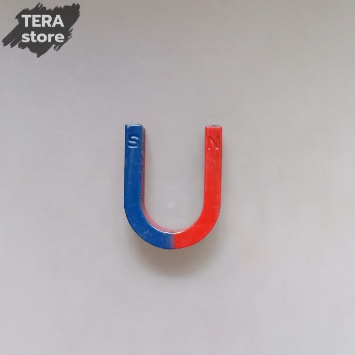 Jual magnet U besar alat peraga pendidikan sekolah besi berani | Shopee ...