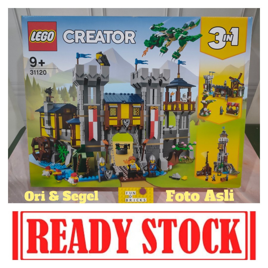 Jual LEGO 31120 Creator Medieval Castle Original | Shopee Indonesia