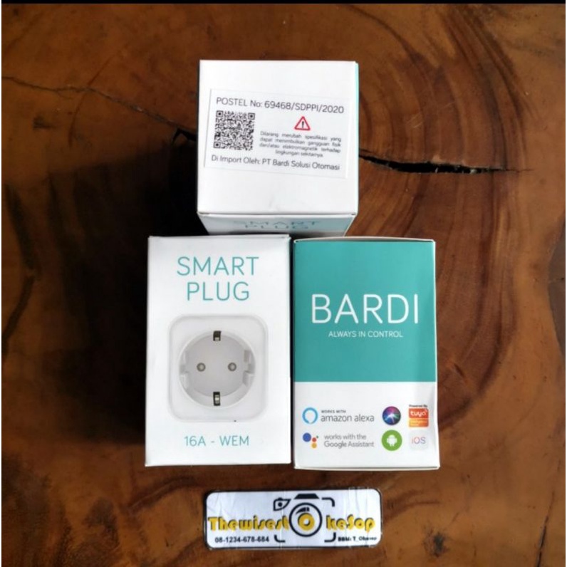 Jual BARDI Smart PLUG WiFi Wireless Colokan IoT Smart Home Original ...