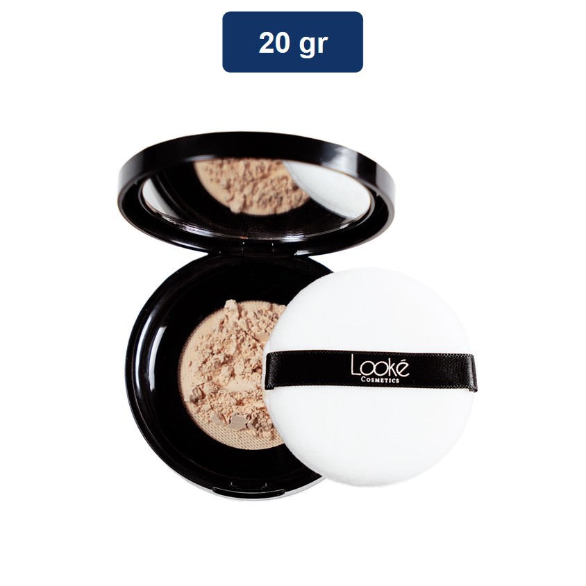 Jual Looke Holy Smooth & Blur Loose Powder Rhea 20 gr | Shopee Indonesia