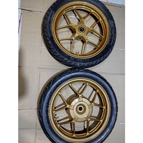 Jual velg pelk original honda vario 125 150 velg velk gold original ...