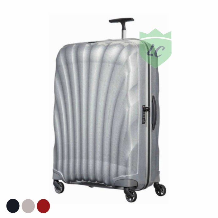 Jual Koper samsonite paling ringan cosmolite 75/28 inch large - Silver ...