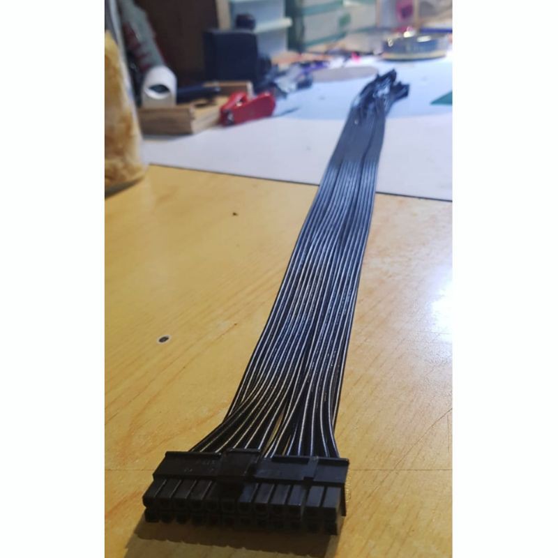 Jual Kabel Modular 24 pin panjang standar psu | Shopee Indonesia