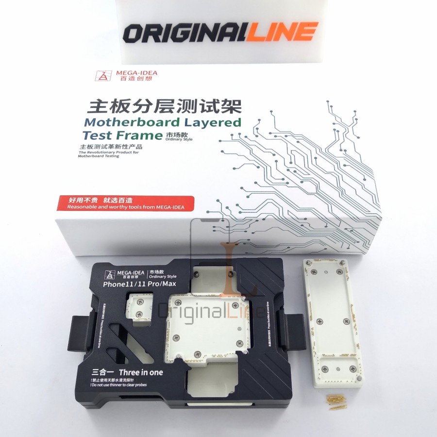 Jual MOTHERBOARD LAYERED TEST FRAME TOOLS MEGA IDEA IP 11 / 11 PRO / 11 ...