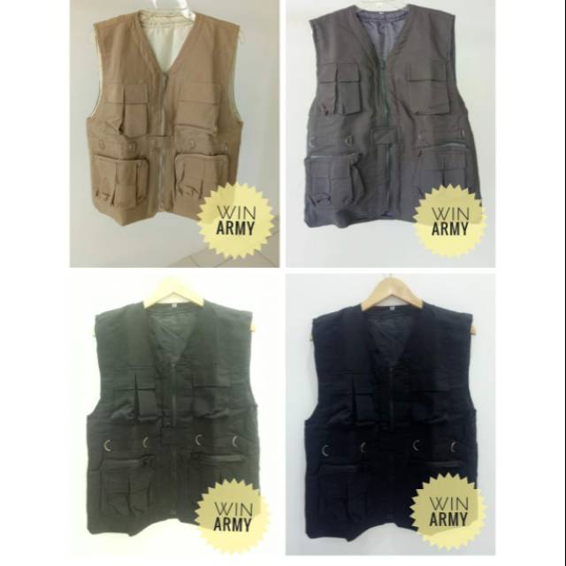 Jual ROMPI TACTICAL / ROMPI WARTAWAN | Shopee Indonesia