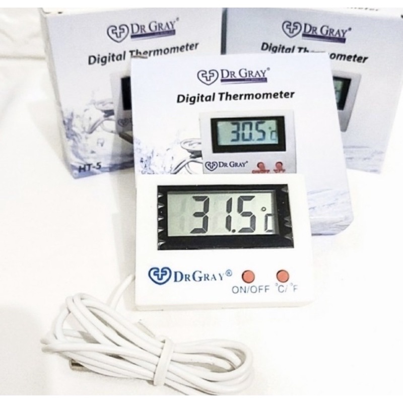 Jual TERMOMETER RUANGAN DR GRAY- TERMOMETER DIGITAL | Shopee Indonesia