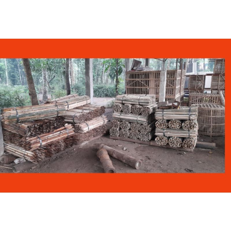 Jual Lanjaran 80cm _ Ajir _ Turus _ Galah dari bambu | Shopee Indonesia