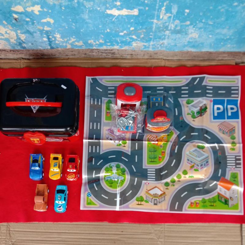 Jual Mainan koper car set Cars Mobil Automobile Combination | Shopee ...
