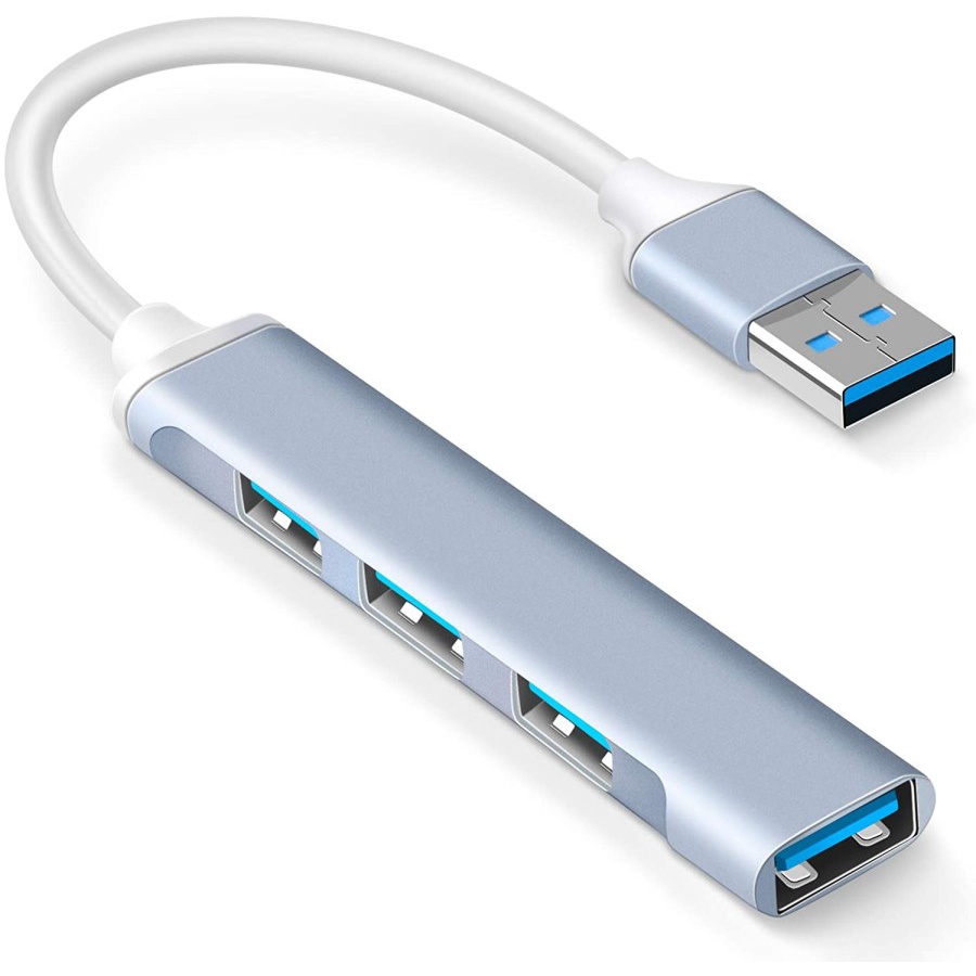 Jual Hub Adapter Splitter 4 Port USB 3.0 Tipe C Untuk PC / Laptop / SB ...