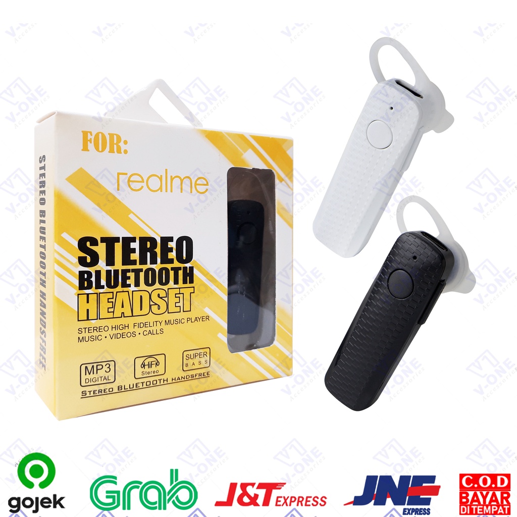 Jual HEADSET HANDSFREE BLUETOOTH SINGLE WIRELESS PLUS PACK KECIL NO ...