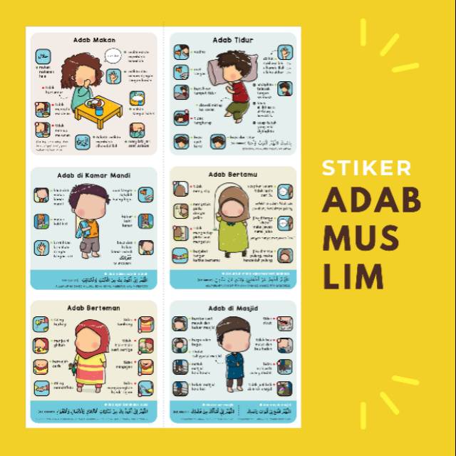 Jual Stiker Adab | Shopee Indonesia