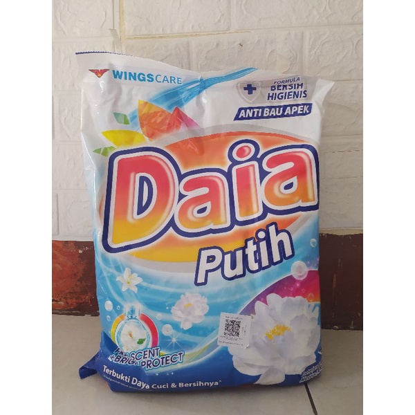 Jual DAIA putih detergent bubuk 4kg / daia violet passion / daia clean and fresh hijab 4kg ...