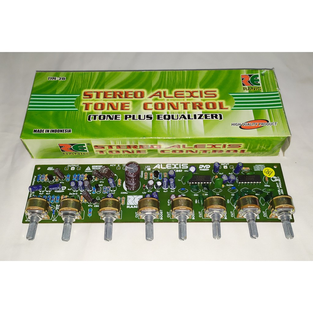 Jual Kit Ranic Kit Tone Control Stereo Alexis Type RE.047/315 | Shopee ...