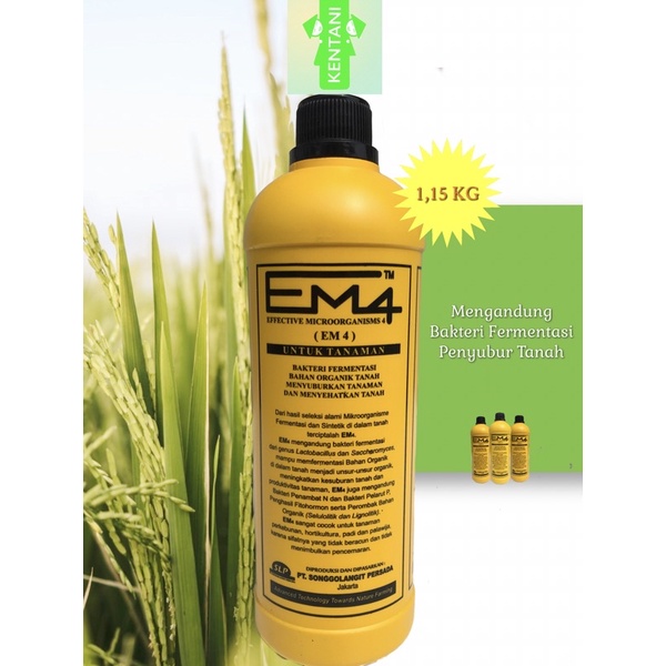 Jual Pupuk Cair Organik EM4 Pertanian (Kuning) | Shopee Indonesia