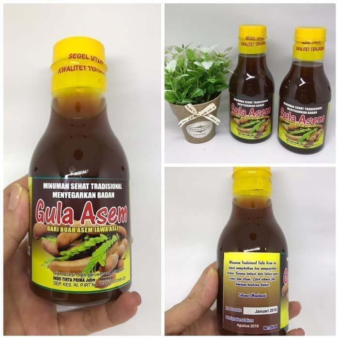 Jual Gula Asem Minuman Sehat Tradisional - Gula Asem Asli 250ML ...