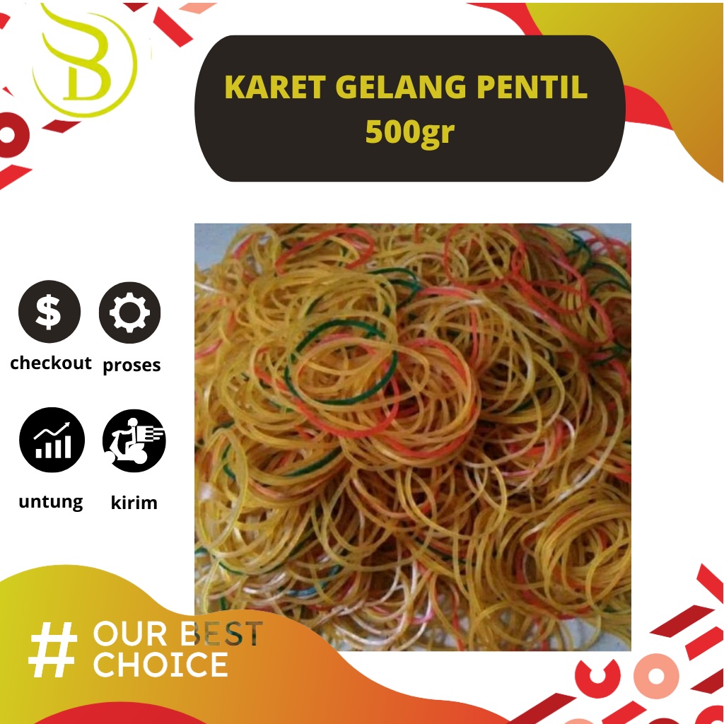 Jual KARET GELANG DUA BANGAU - KARET PENTIL KUAT MURAH - KARET MURAH ...