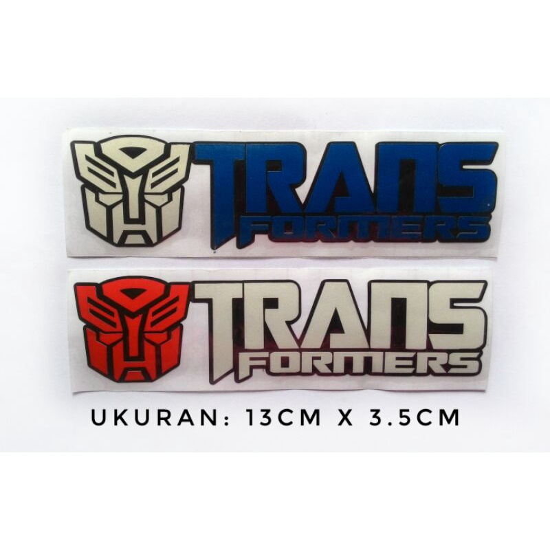Jual Stiker Cutting Transformers Tulisan Cutting Sticker Untuk Sticker ...