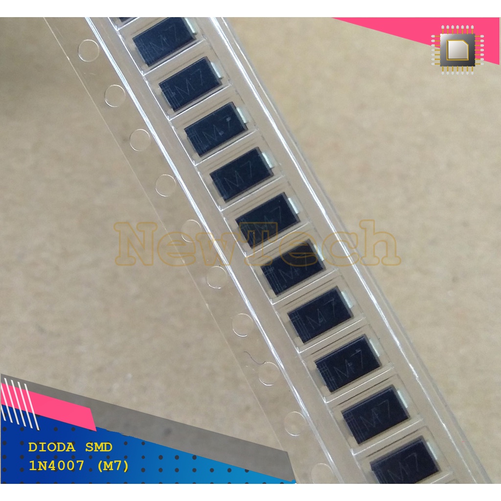 Jual Dioda Diode 1N4007 1N 4007 IN4007 SMD M7 1A 1 Ampere 1000V 1000 ...
