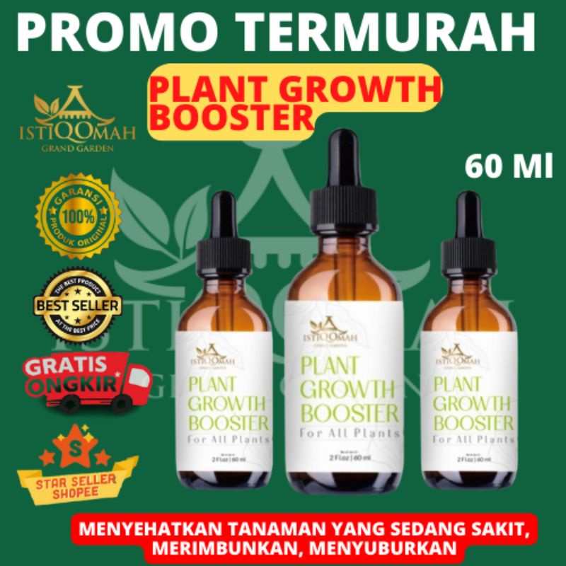 Jual Plant Growth Booster For All Plants 60 ml Pipet, Growth Booster ...