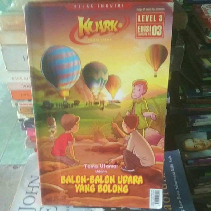 Jual buku kuark komik anak anak ilmu pengetahuan | Shopee Indonesia