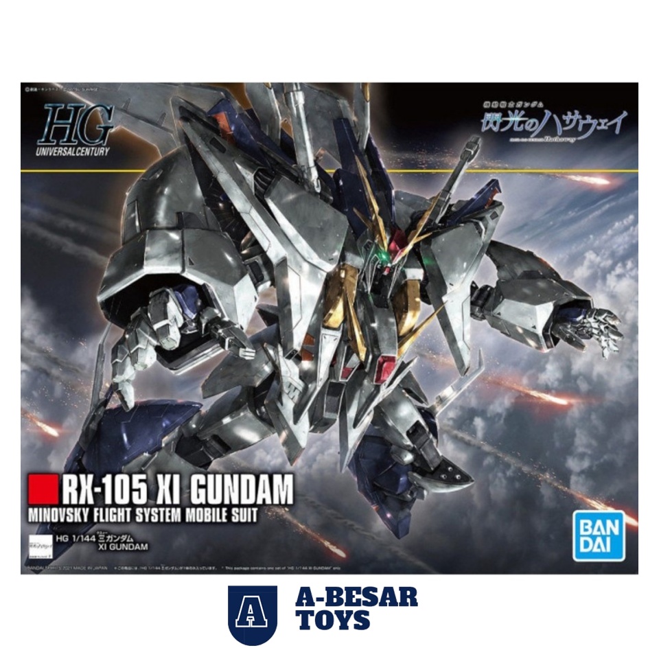 Jual HG 1/144 HGUC Rx-105 Xi Gundam Hathaway's Flash Bandai | Shopee ...