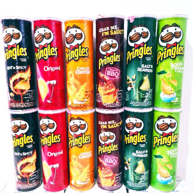 Jual PRINGLES POTATO CHIPS / KERIPIK KENTANG 102 GRAM | Shopee Indonesia