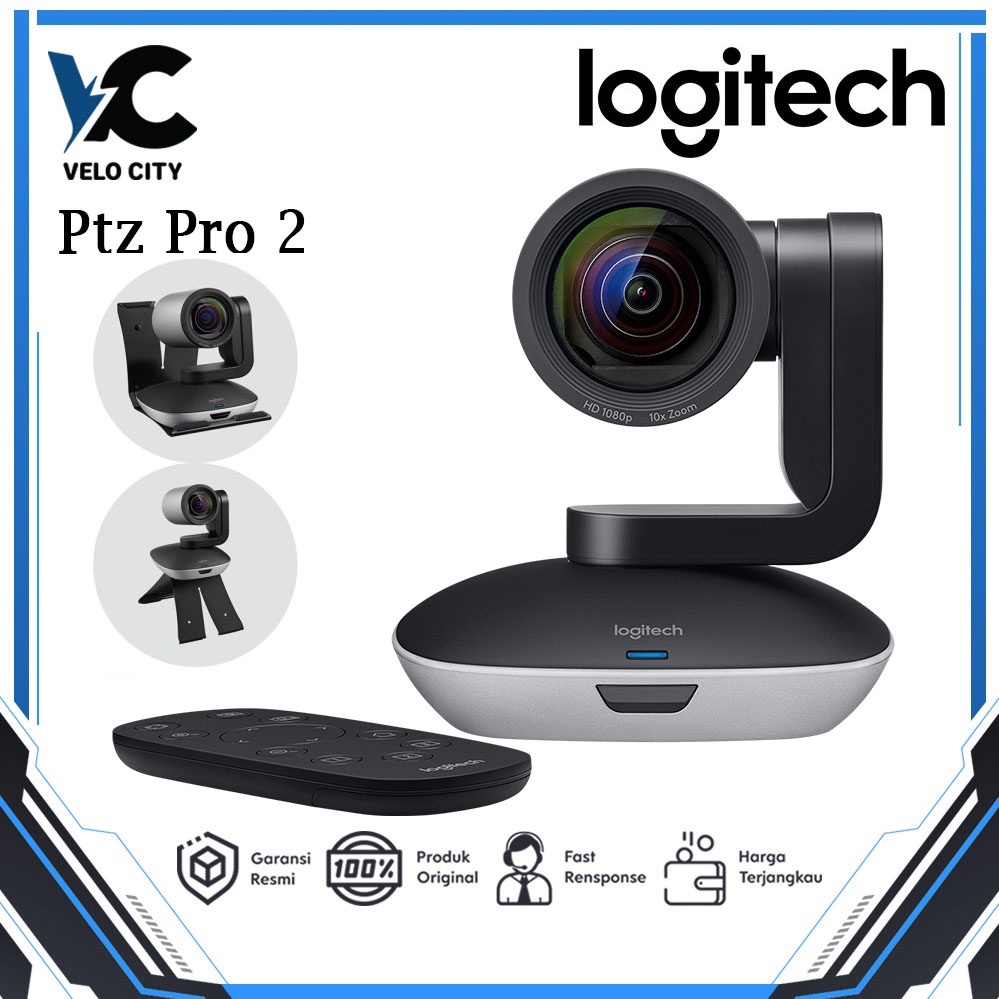 Jual Logitech PTZ Pro 2 Video Conference Camera Webcam Logitech ...