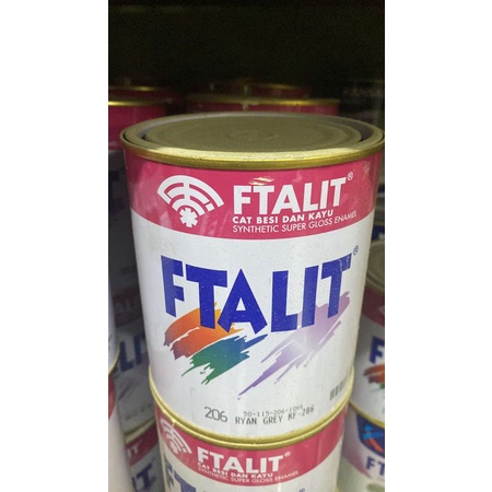 Jual FTalit Cat Besi dan Kayu Ukuran 1Liter | Shopee Indonesia
