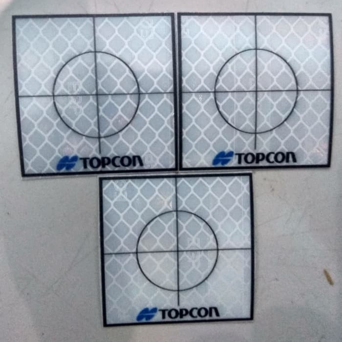 Jual Reflector Sheet Reflective Tape Prisma Target Topcon 3x3cm 4x4cm ...