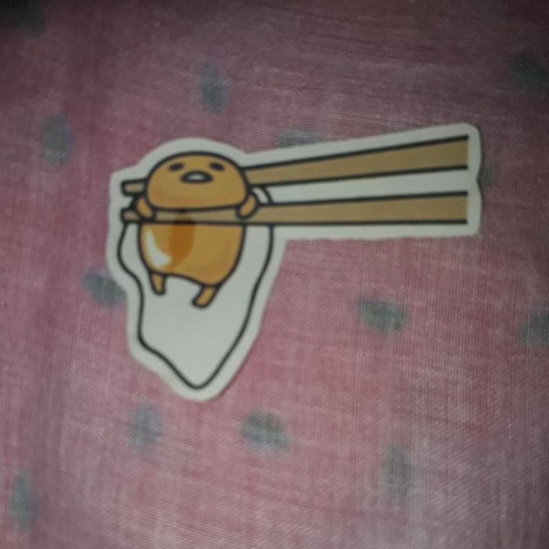 Jual stiker karakter lucu || stiker gudetama murah | Shopee Indonesia