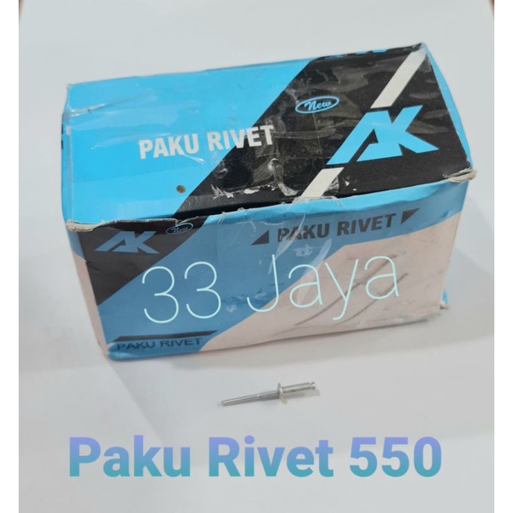 Jual Paku Rivet 550 Merk AK isi 1000 Pc | Shopee Indonesia