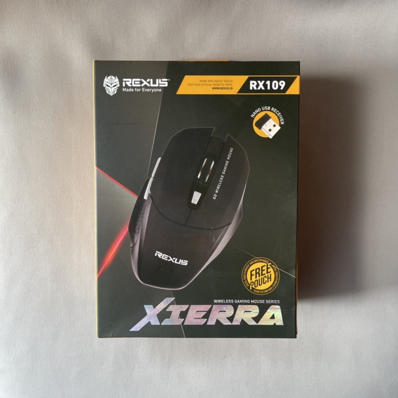 Jual Rexus Mouse Wireless Gaming Xierra RX109 | Shopee Indonesia