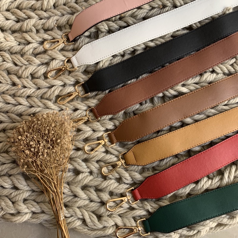 Jual Decent Crochet - Tali Tas Selempang / Tali Tas Kulit PU | Shopee ...