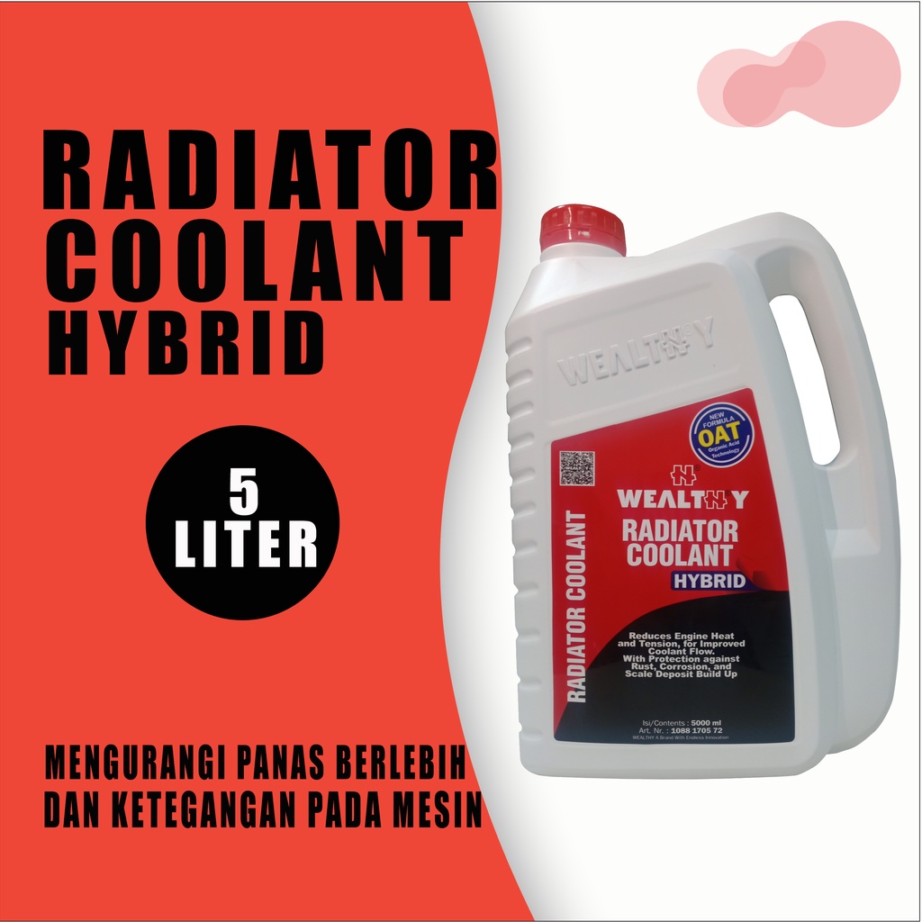 Jual Radiator Coolant Hybrid [ 5 L ] | Air Radiator | Cairan Pendingin ...
