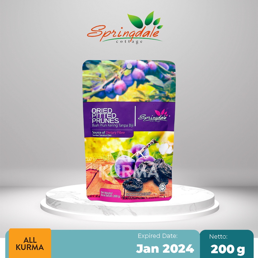 Jual Springdale Cottage Pitted Prune/ Buah Kering Plum 200 Gram ...