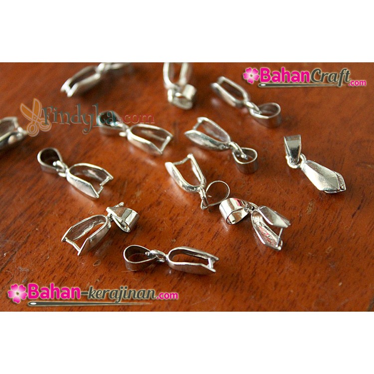 Jual Kait liontin monel nikel sedang 2cm harga per 1/2lsn(6Pcs ...