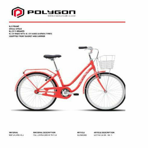 Jual Sepeda polygon lovina 24 | Shopee Indonesia