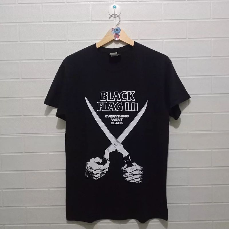 Jual Tshirt Kaos Black Flag Official Merchandise Orginal | Shopee Indonesia