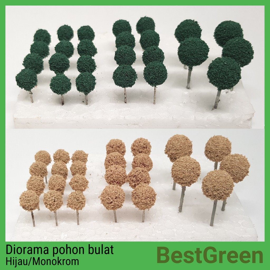 Jual MINIATUR POHON MAKET BULAT | Shopee Indonesia