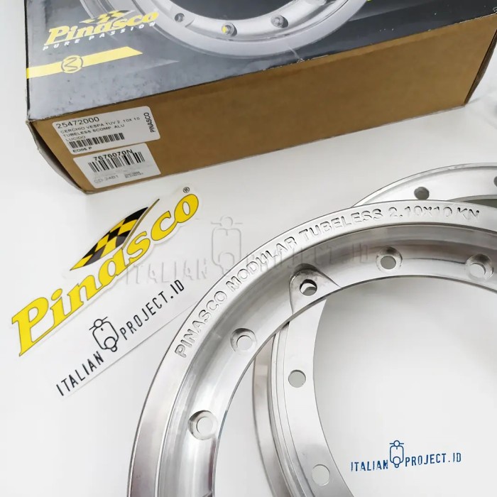 Jual Velg Tubeless Pinasco Modular 2.10Xr10 Vespa Smallframe Largeframe ...