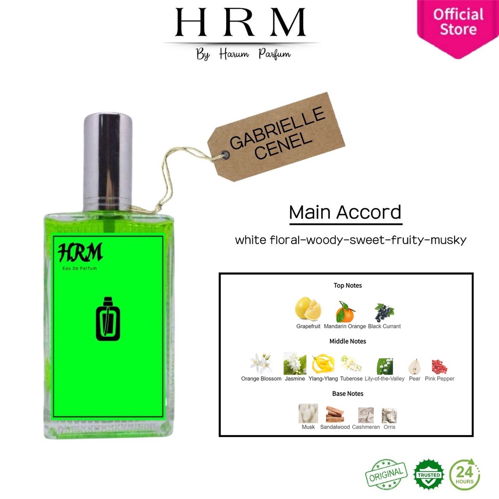 Jual Harum Parfum Gabril Cenel Woman | Shopee Indonesia